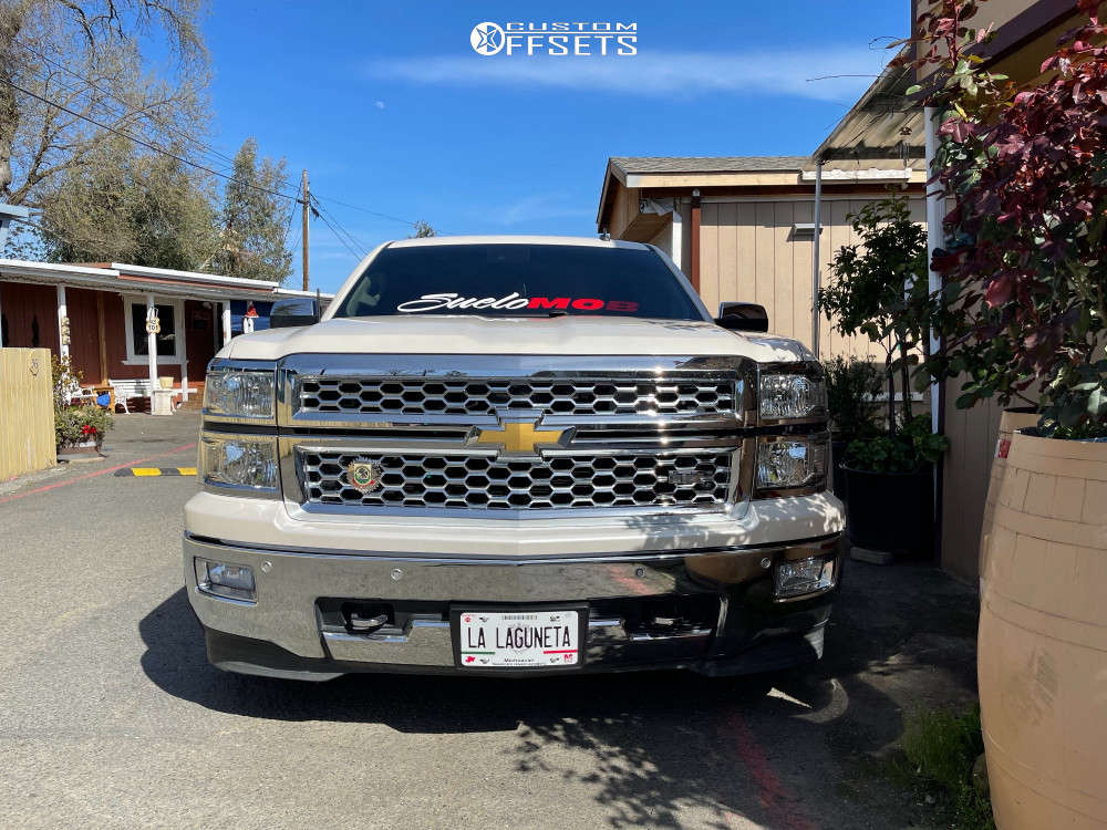 2014 Chevrolet Silverado 1500 with 24x10 0 OE Performance 169 and 305 ...