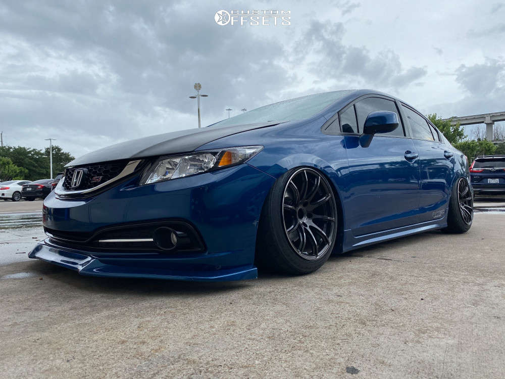 2013 Honda Civic Wheel Offset Nearly Flush Air Suspension | 1709043 ...