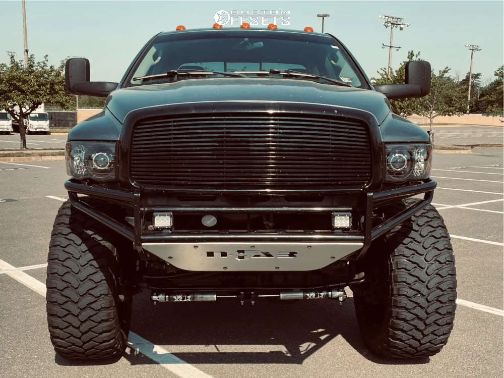 2005 Dodge Ram 2500 with 24x12 -44 Axe Offroad Hades and 40/15.5R24 RBP ...