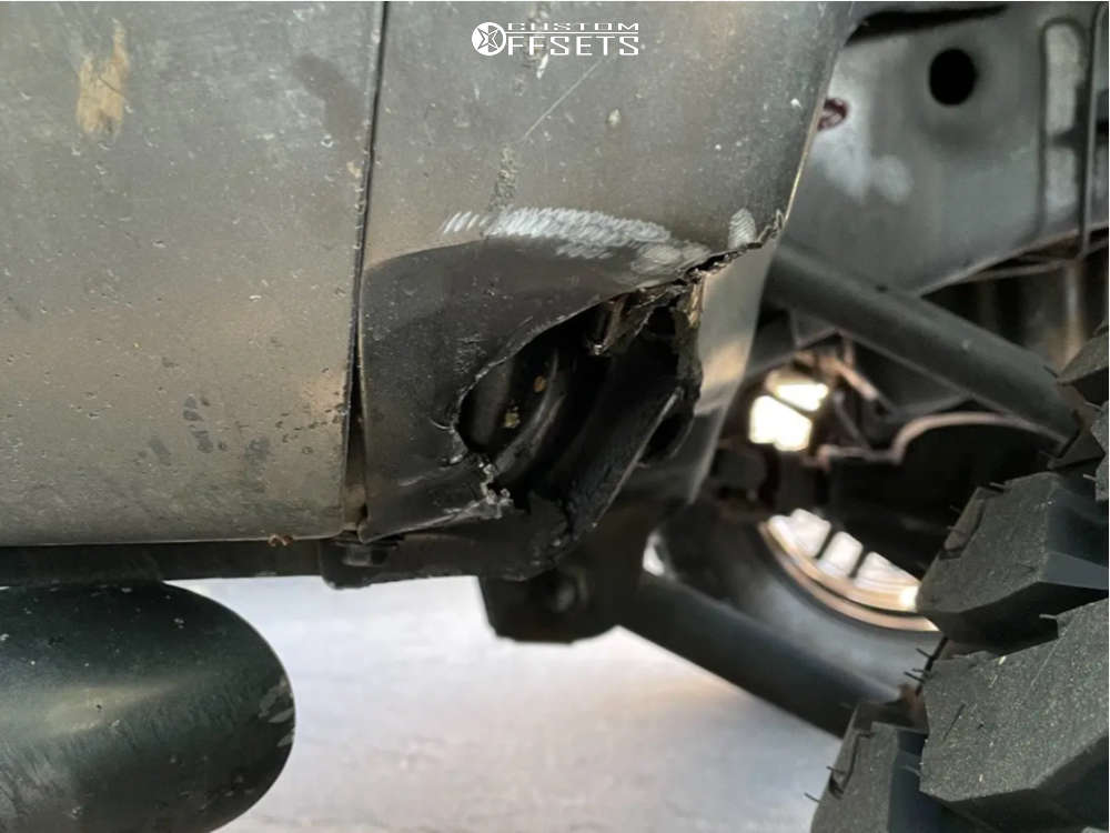 2005 Dodge Ram 2500 with 24x12 -44 Axe Offroad Hades and 40/15.5R24 RBP ...