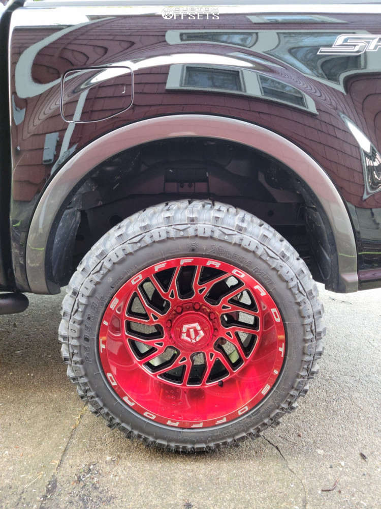 2020 Ford Ranger with 20x12 -44 TIS 544RM and 33/12.5R20 Federal Xplora ...