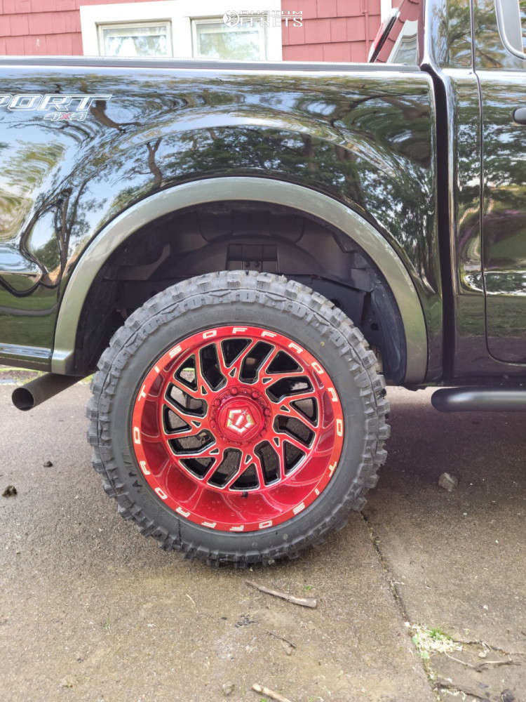 2020 Ford Ranger with 20x12 -44 TIS 544RM and 33/12.5R20 Federal Xplora ...
