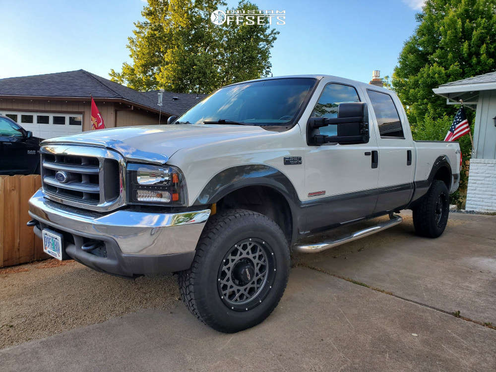 2004 Ford F-250 Super Duty with 18x9 -12 Vision Rocker and 275/70R18 ...
