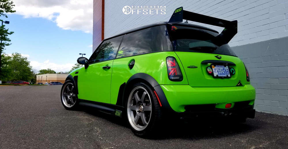 2006 Mini Cooper Wheel Offset Tucked Coilovers | 1712781 | Custom Offsets