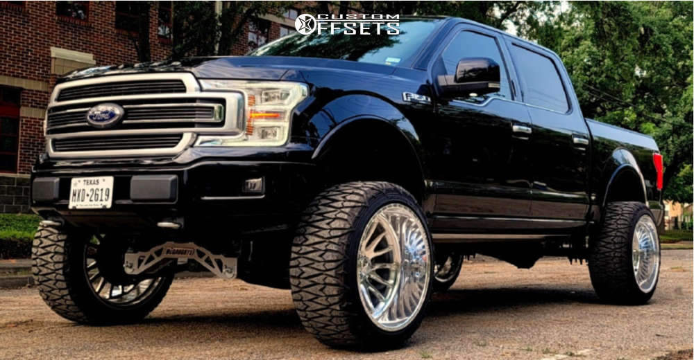 2018 Ford F-150 with 24x14 -90 American Force Nemesis Cc and 35/13.5R24 ...