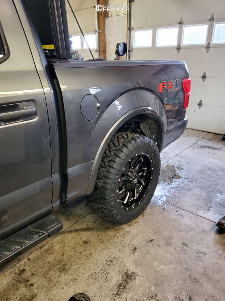 2020 Ford F-150 with 20x9 1 Fuel Cleaver and 33/12.5R20 Nitto Ridge ...