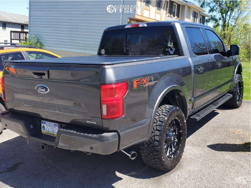 2020 Ford F-150 with 20x9 1 Fuel Cleaver and 33/12.5R20 Nitto Ridge ...