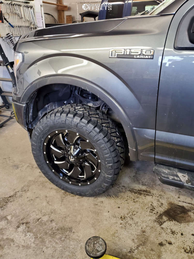 2020 Ford F-150 with 20x9 1 Fuel Cleaver and 33/12.5R20 Nitto Ridge ...