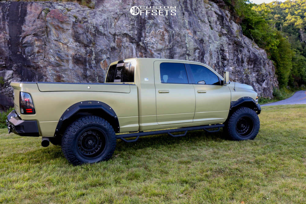 2012 Dodge Ram 3500 with 20x10 -24 Black Rhino Arsenal and 38/13.5R20 ...