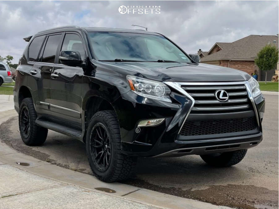 2016 Lexus GX460 with 20x9 1 Fuel Rebel and 275/60R20 Falken WildPeak ...