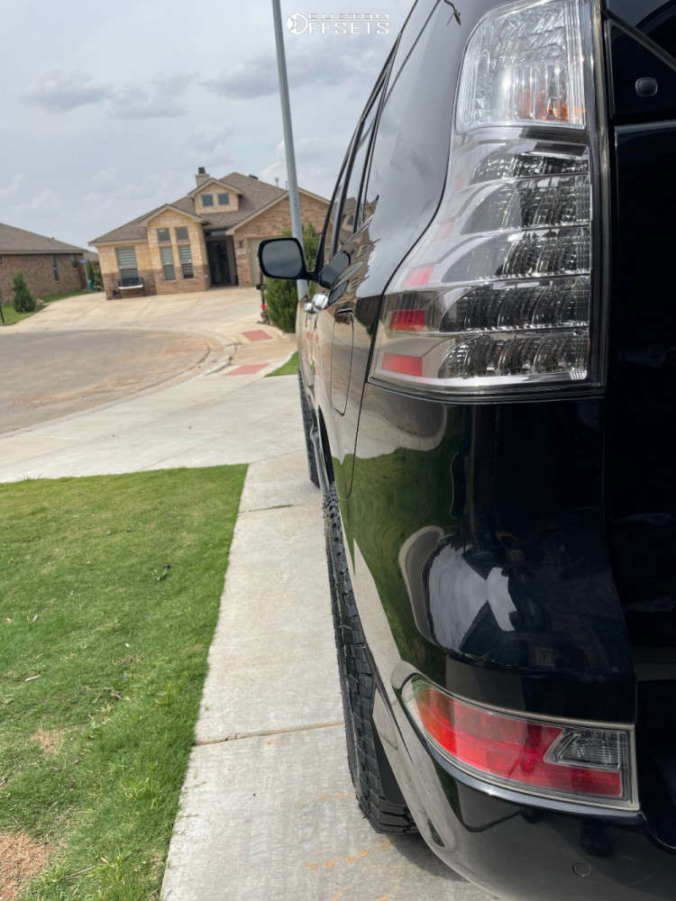 2016 Lexus GX460 with 20x9 1 Fuel Rebel and 275/60R20 Falken WildPeak ...