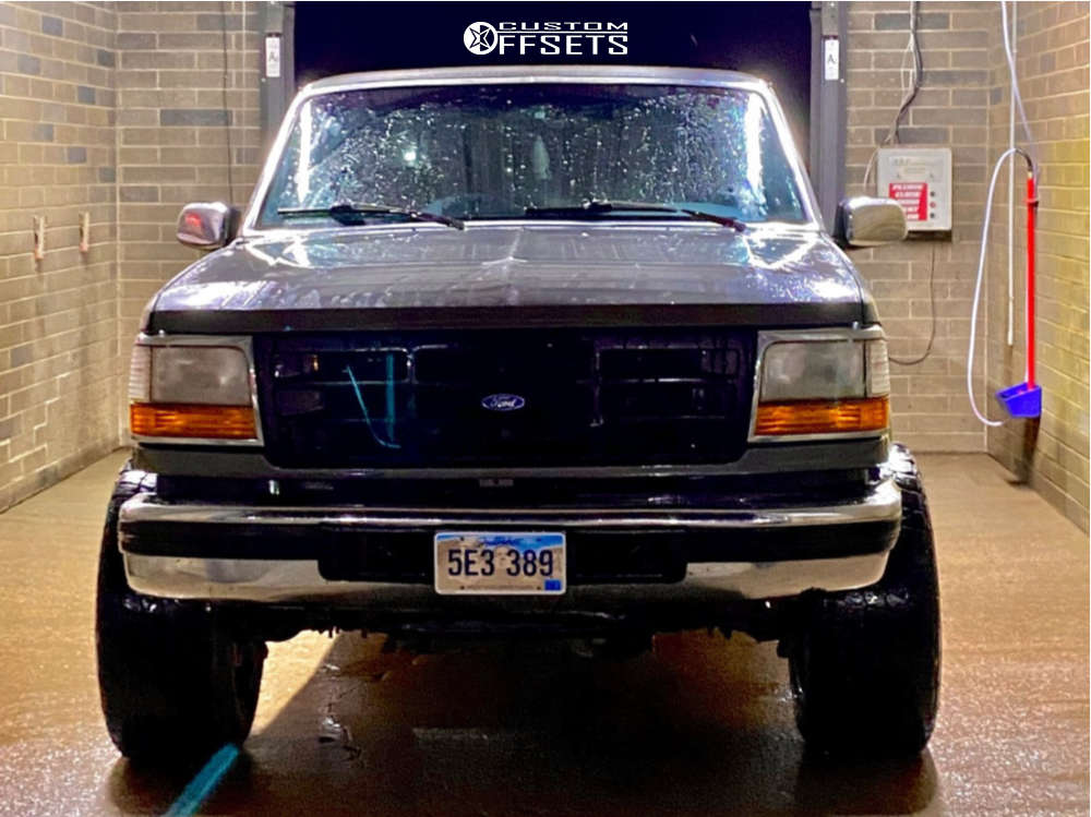 1995 Ford F-250 with 20x12 -44 Red Dirt Road Rd01 and 33/12.5R20 Nitto ...