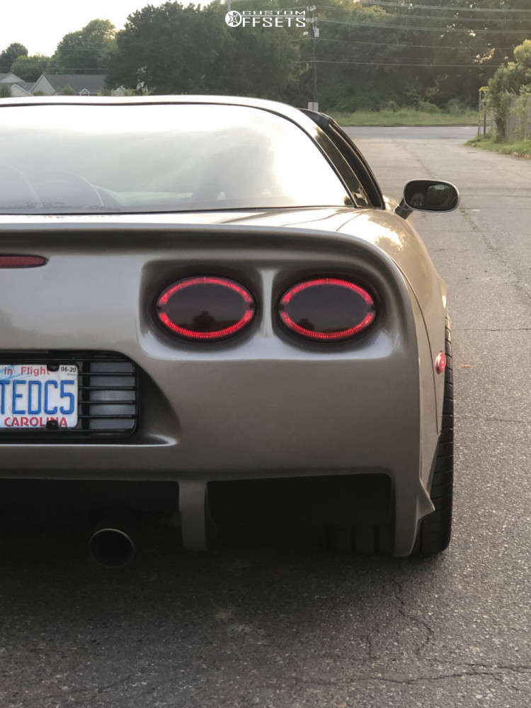 2001 Chevrolet Corvette with 19x10 55 BC Forged HB05 and 285/35R19 ...