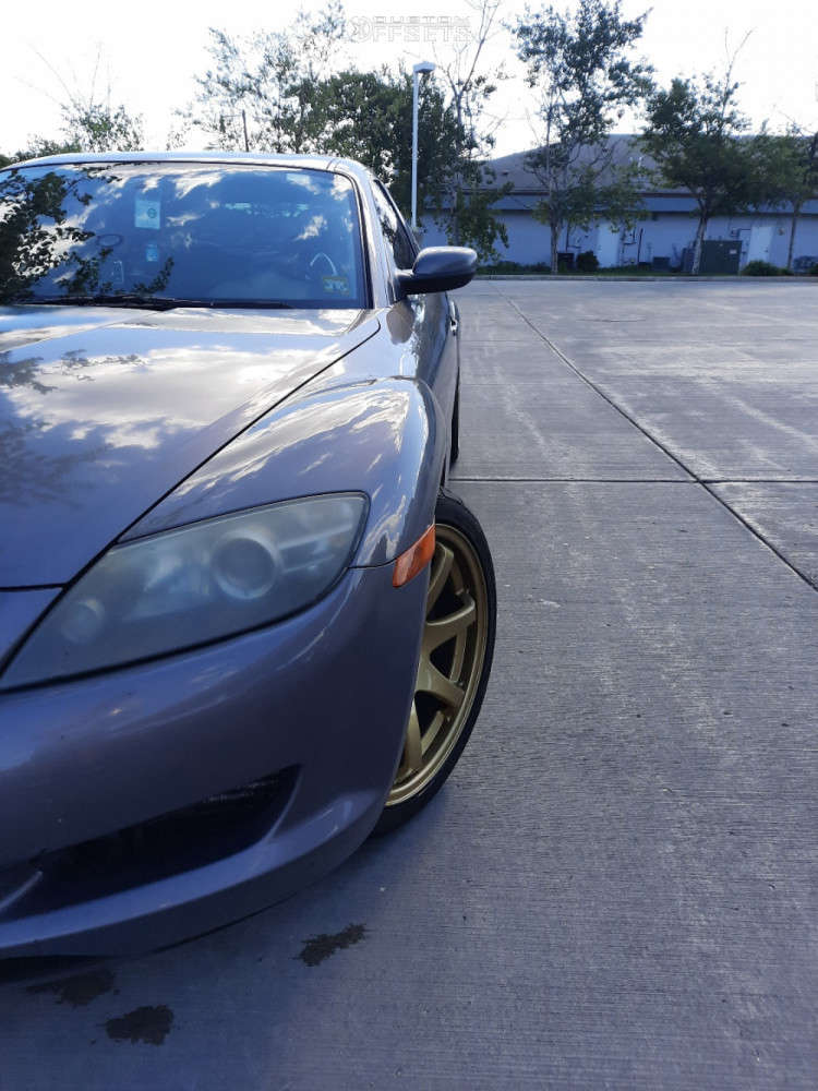 2006 Mazda RX-8 with 18x9.75 22 XXR 551 and 255/35R18 Federal SS595 and ...