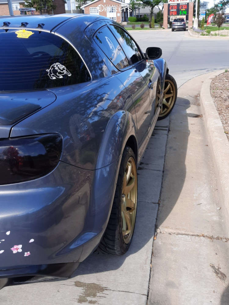 2006 Mazda RX-8 with 18x9.75 22 XXR 551 and 255/35R18 Federal SS595 and ...