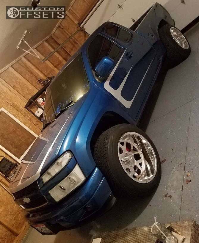 2011 Chevrolet Colorado with 20x12 -40 American Force Shield Ss and 275 ...