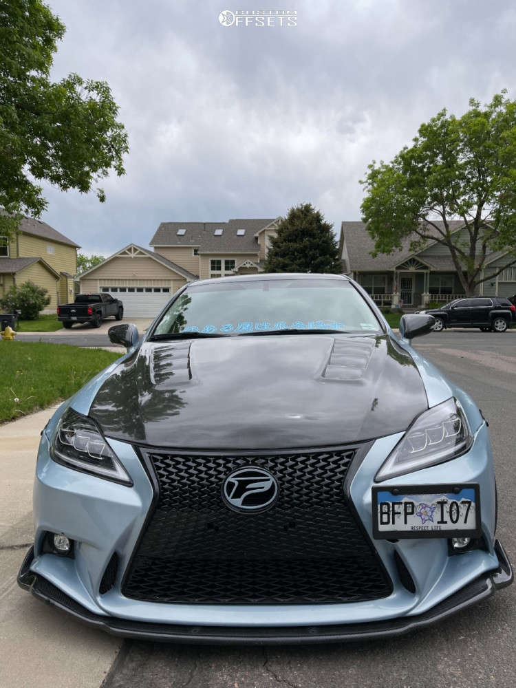 2012 Lexus IS250 with 19x9 20 XXR 530d and 225/35R19 Toyo Tires Proxes ...