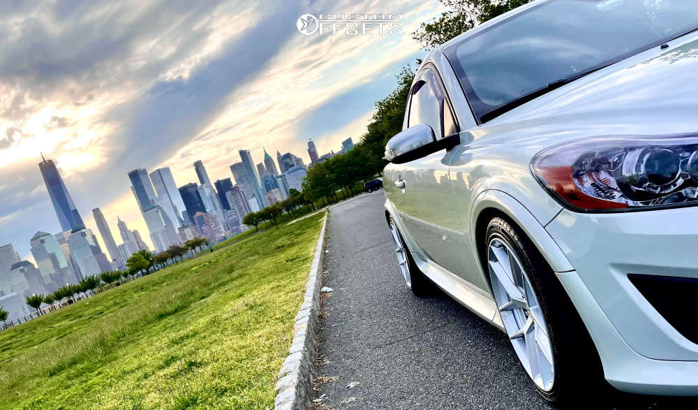 2011 Volvo C30 with 18x8.5 45 Rotiform Flg and 235/40R18 Achilles 868 ...