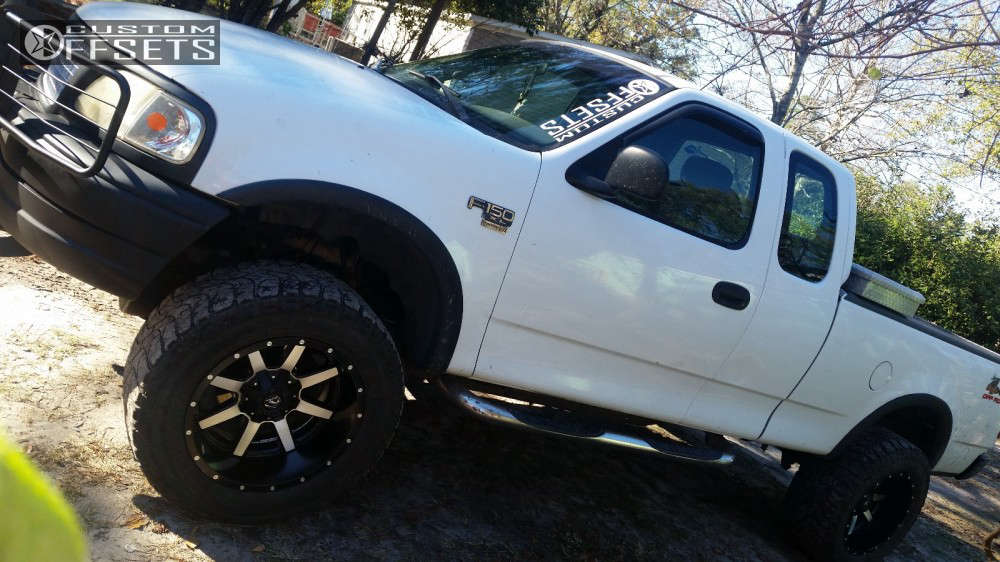 2002 Ford F-150 with 20x12 -44 Fuel Maverick and 35/12.5R20 Mickey ...