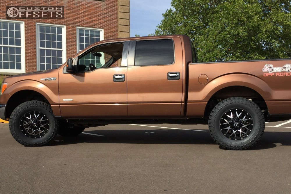 2011 Ford F-150 with 18x9 0 Dropstars 645mb and 295/70R18 Cooper ...