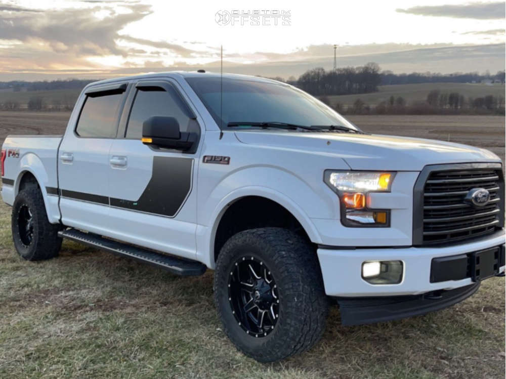 2017 Ford F-150 with 18x9 -12 Fuel Maverick and 33/12.5R18 Toyo Tires ...