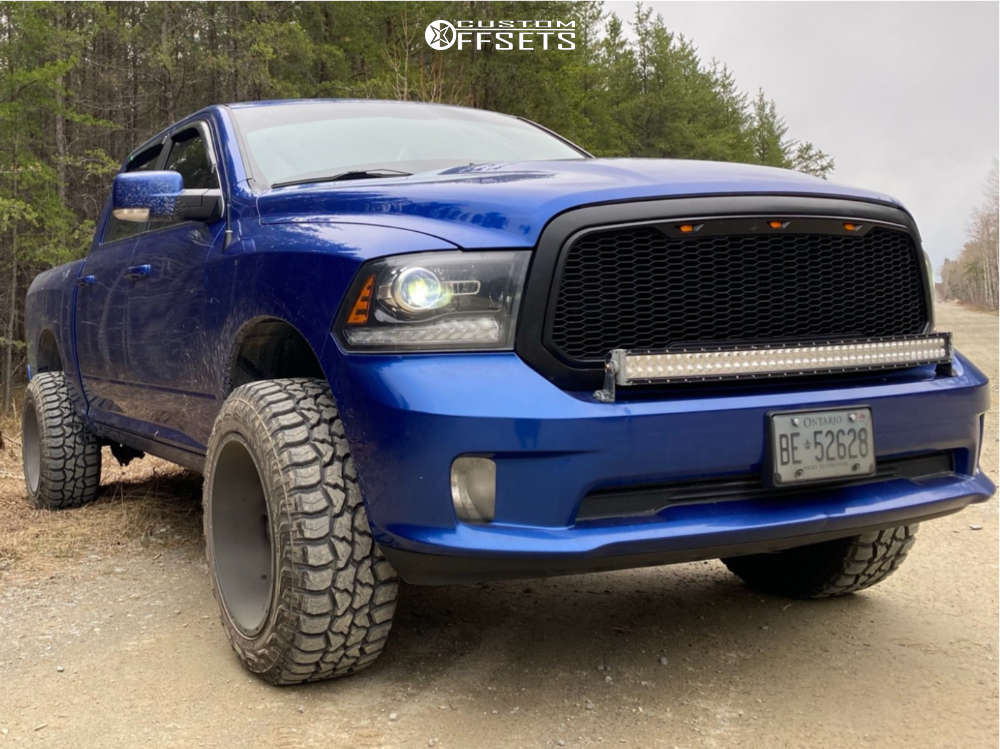 2016 Ram 1500 with 20x12 -51 Vision Spyder and 33/12.5R20 Federal ...