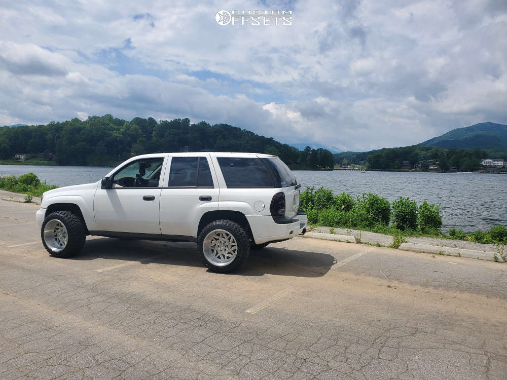 2002 Chevrolet Trailblazer with 20x12 -44 XF Forged Xfx-306 and 285 ...