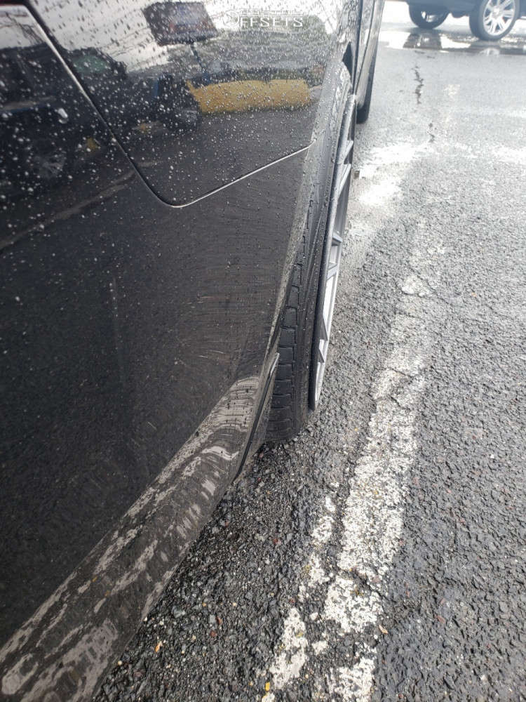 2018 Nissan Altima with 20x8.5 35 Fondmetal Stc-ms and 245/35R20 Achilles Atr Sport 2 and ...