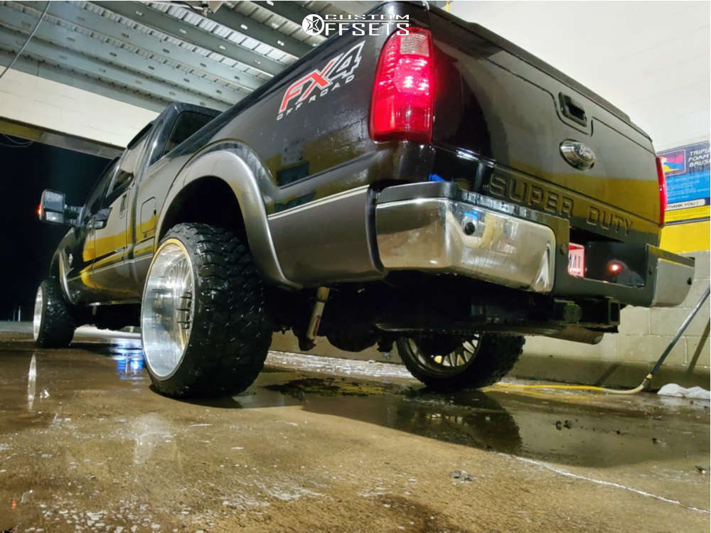 2014 Ford F-250 Super Duty with 24x14 -73 American Force Locus Ss and ...