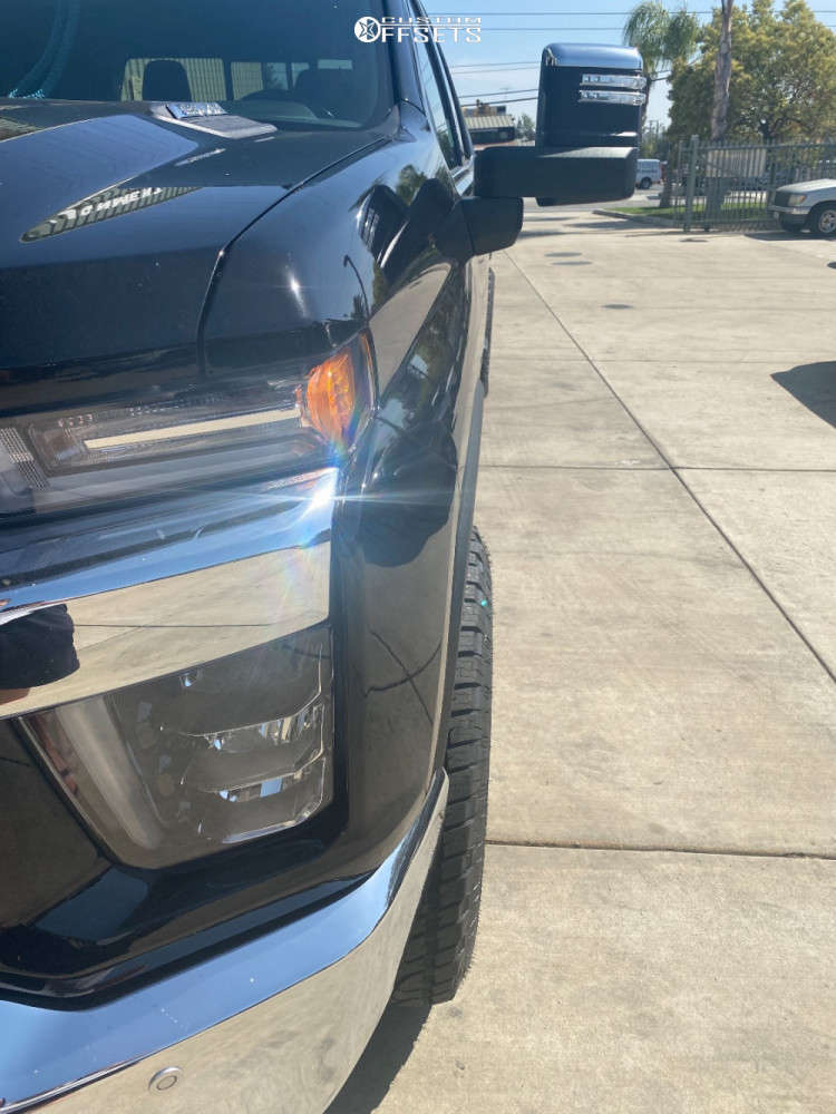 2020 Chevrolet Silverado 3500 HD with 20x9.5 12 Black Rhino Grimlock ...