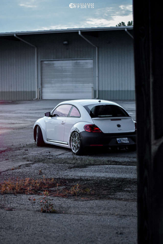 2012 Volkswagen Beetle with 19x8.5 35 Rotiform Kps and 225/40R19 ...