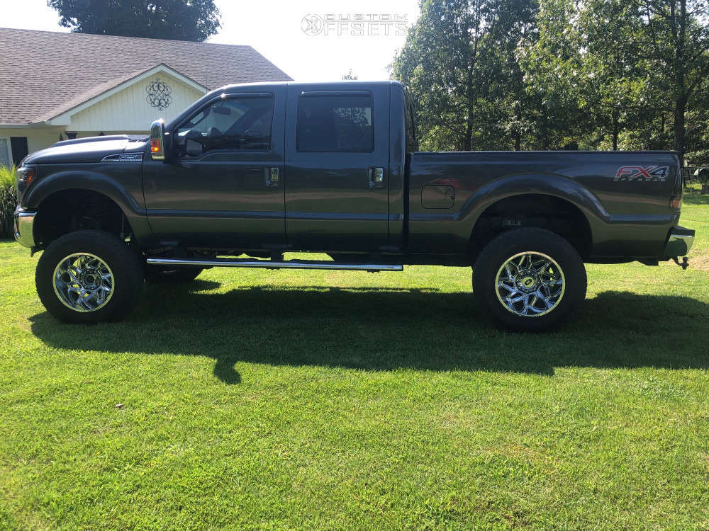 2016 Ford F-250 Super Duty with 20x12 -51 Vision Spyder and 37/12.5R20 ...