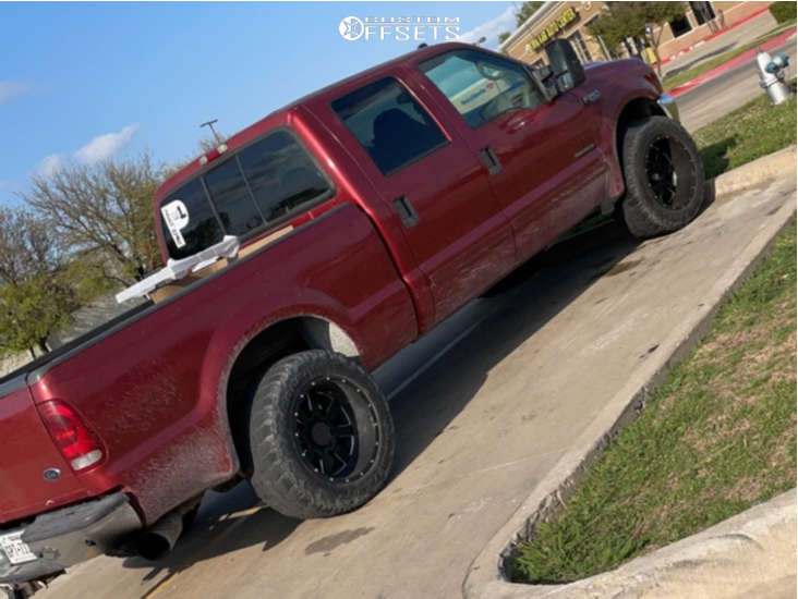 2002 Ford F-250 Super Duty with 20x12 44 Moto Metal Mo960 and 35/12 ...