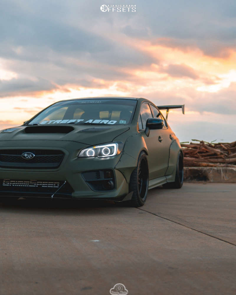 2016 Subaru WRX with 18x11 10 MST Suzuka and 295/35R18 Toyo Tires ...