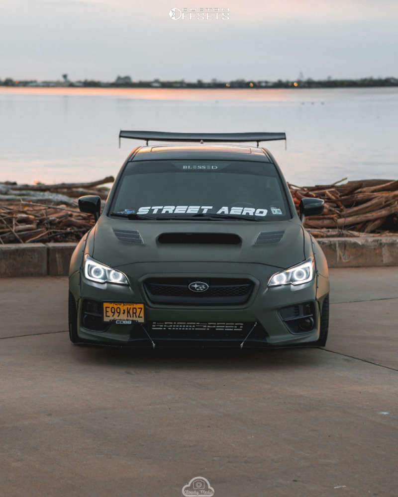 2016 Subaru WRX with 18x11 10 MST Suzuka and 295/35R18 Toyo Tires ...