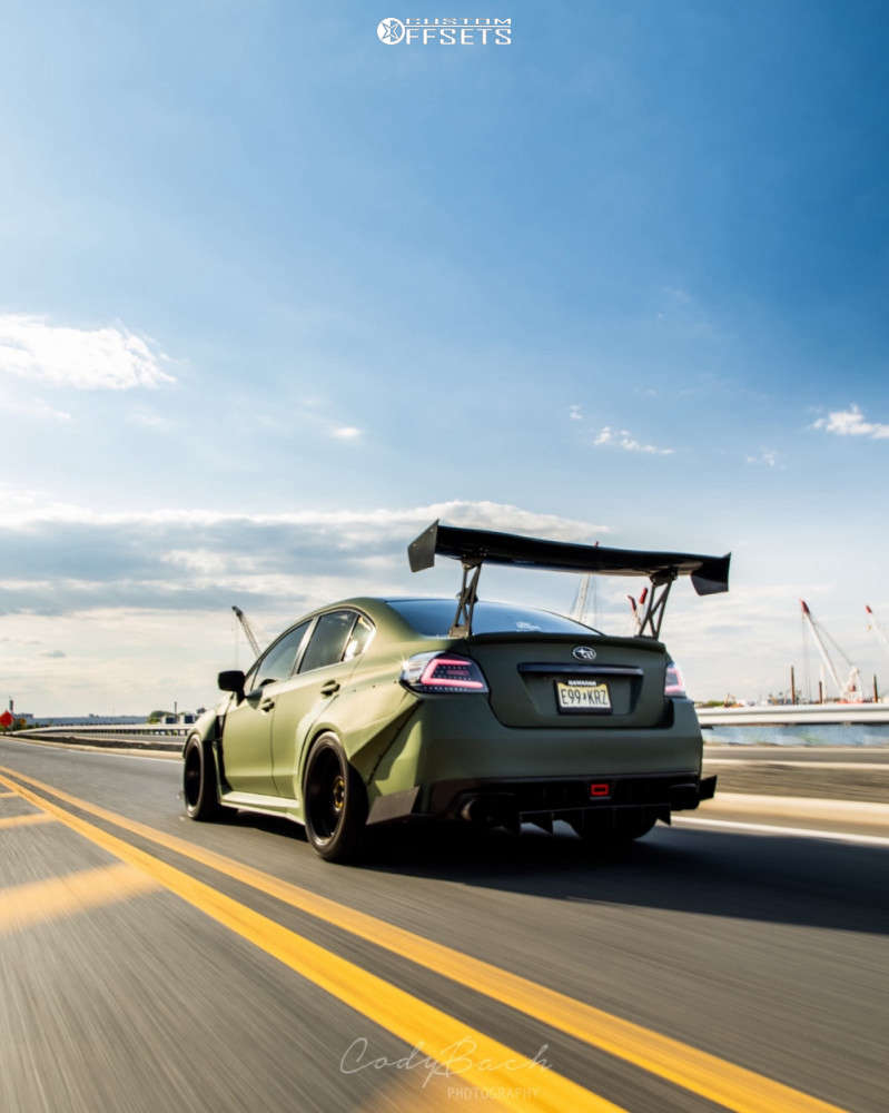 2016 Subaru WRX with 18x11 10 MST Suzuka and 295/35R18 Toyo Tires ...