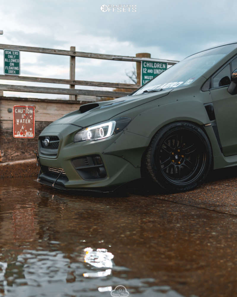 2016 Subaru WRX with 18x11 10 MST Suzuka and 295/35R18 Toyo Tires ...