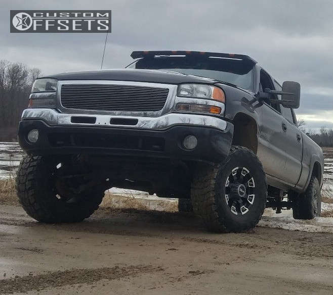 2003 GMC Sierra 1500 HD Aggressive > 1" Outside Fender Suspension Lift ...