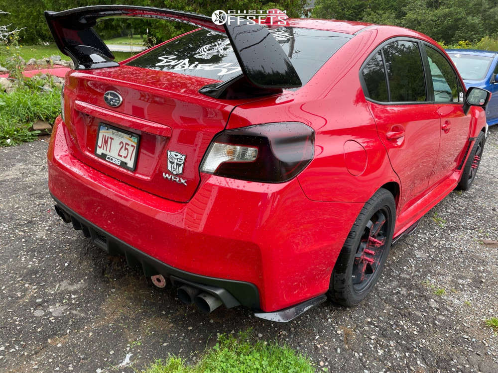 2016 Subaru WRX with 17x7.5 35 RSSW Rival and 235/45R17 Uniroyal ...