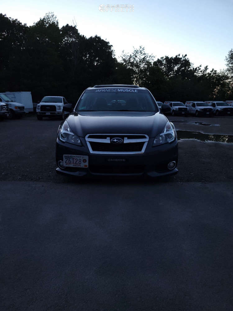 2013 Subaru Legacy with 18x8.5 35 XXR 570 and 225/40R18 Hankook Ventus ...