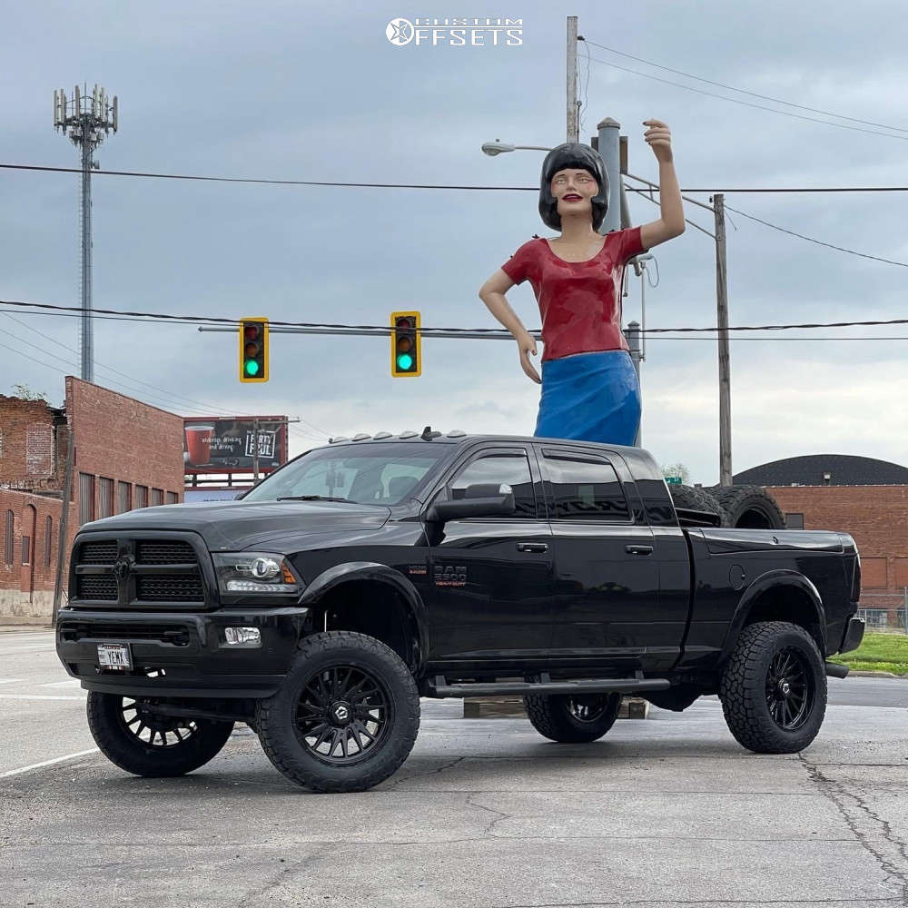 2017 Ram 2500 Wheel Offset Aggressive > 1" Outside Fender Suspension ...