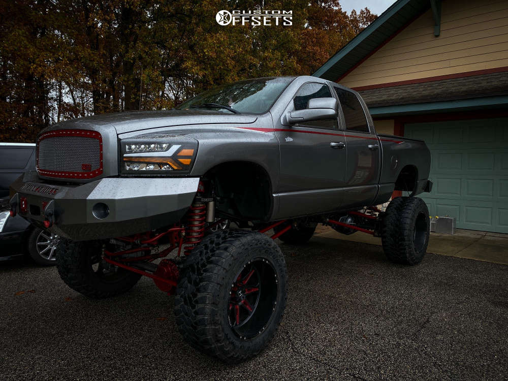 2008 Dodge Ram 2500 with 22x14 -76 Hostile Havoc and 40/15.5R22 Maxxis ...