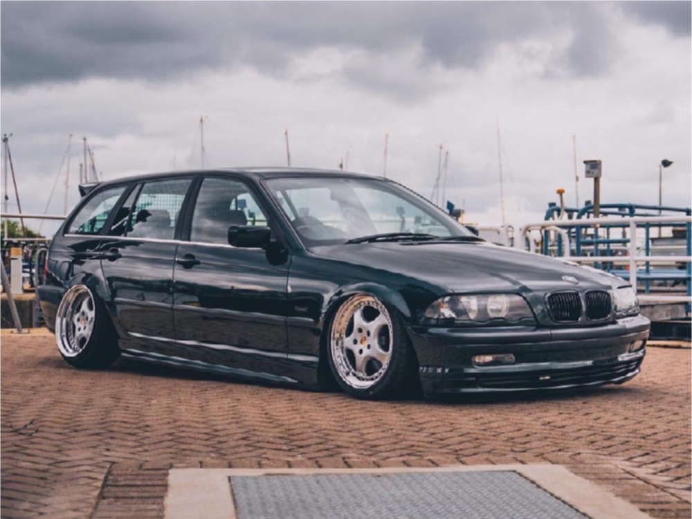 2000 BMW 3 Series with 17x8 35 RH Zw1 and 205/40R17 Nankang Ns-20 and ...