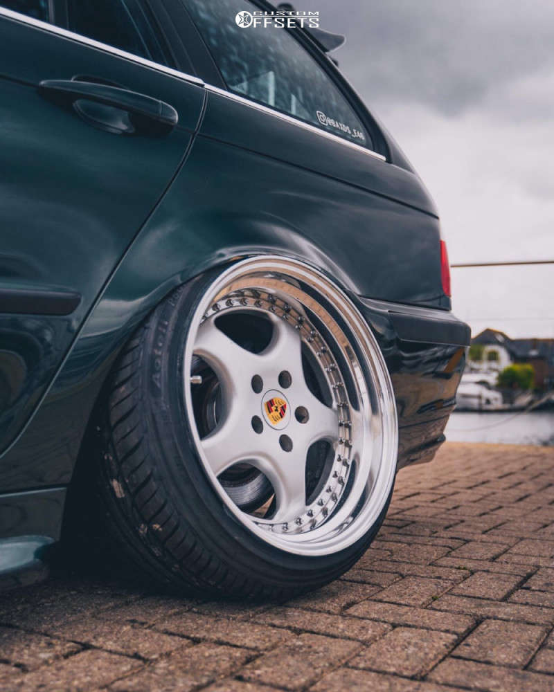 2000 BMW 3 Series with 17x8 35 RH Zw1 and 205/40R17 Nankang Ns-20 and ...