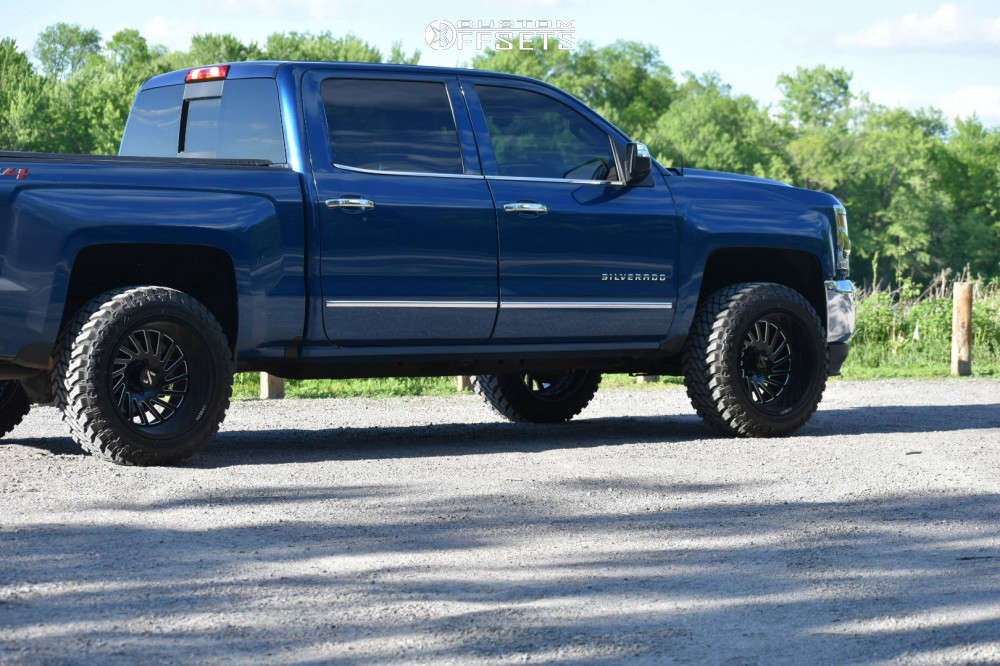 2018 Chevrolet Silverado 1500 with 20x12 -51 ARKON OFF-ROAD Caesar and ...