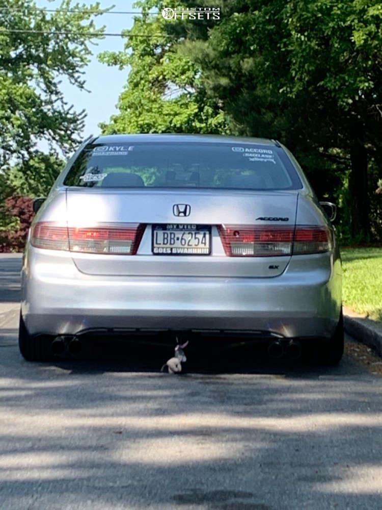 2004 Honda Accord with 17x8 35 Vors Vr8 and 195/40R17 Federal Evolution ...
