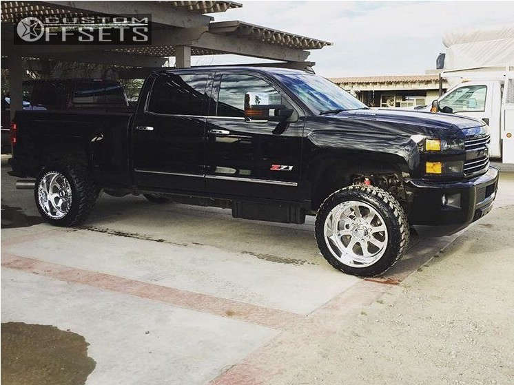 2016 Chevrolet Silverado 2500 HD with 22x12 -40 American Force Burnout ...