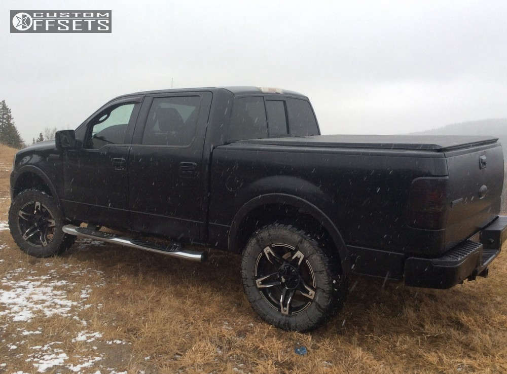 2007 Ford F-150 with 20x9 -12 Red Dirt Road Rd03 and 35/12.5R20 Sunny N ...