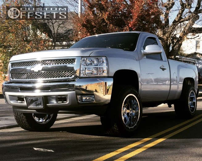 2013 Chevrolet Silverado 1500 with 20x12 -44 Gear Off-Road Big Block ...