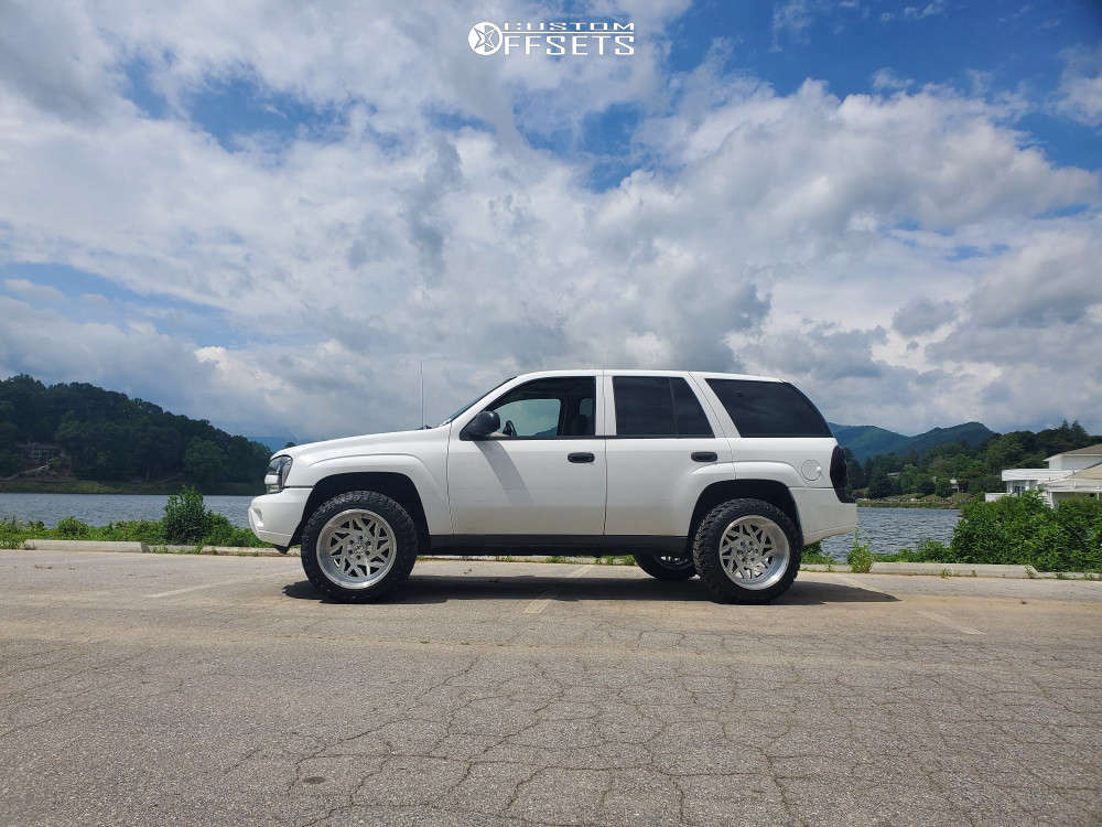 2002 Chevrolet Trailblazer with 20x12 -44 XF Forged Xfx-306 and 285 ...